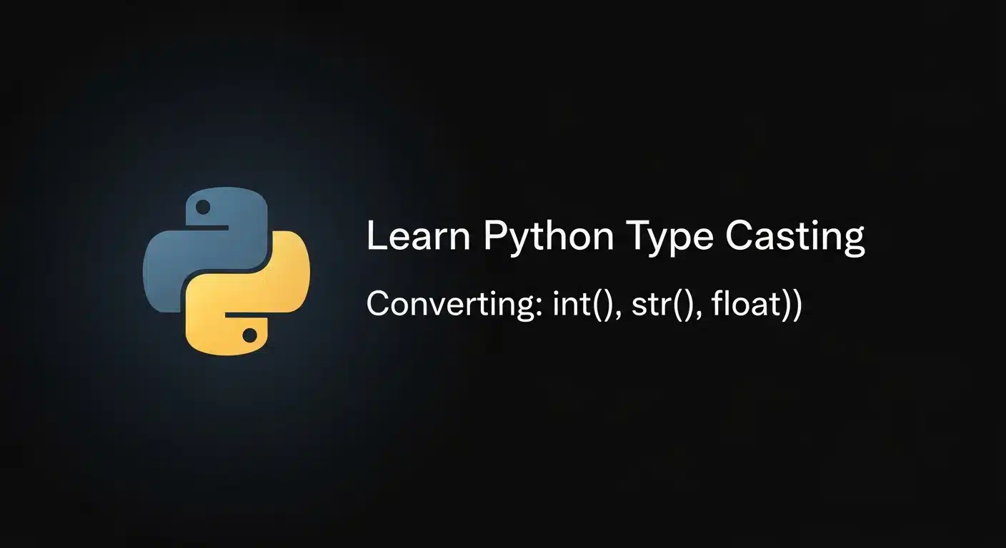 Learn Python Type Casting