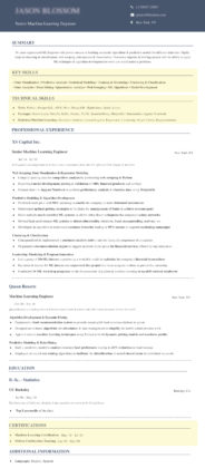 Machine Learning Resume: How to build a ML Resume | Great Learning