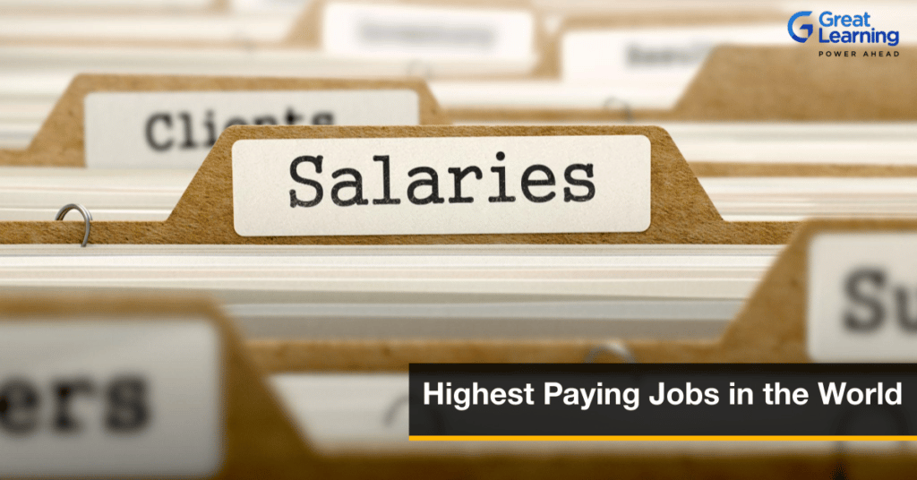 Top 25 Highest Paying Jobs in the World in 2025