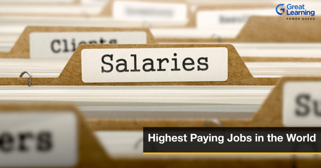 Top 15 Highest Paying Jobs in the World in 2026