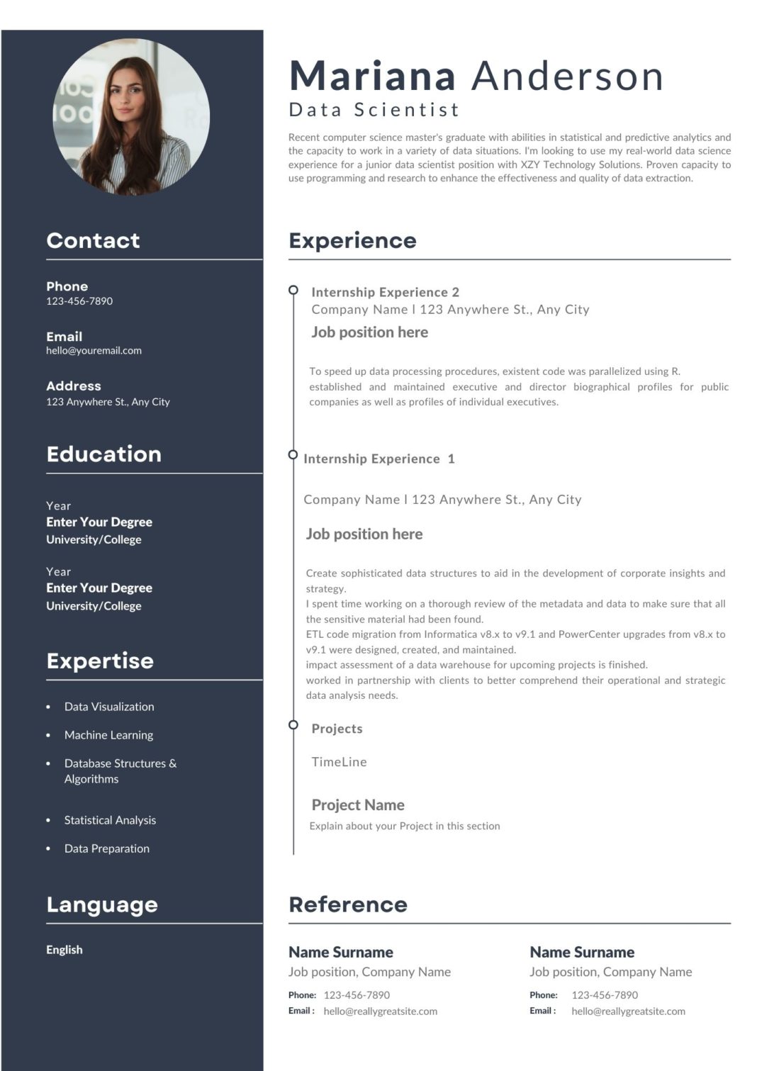Data Scientist Resume Examples, Templates & Samples - 2025