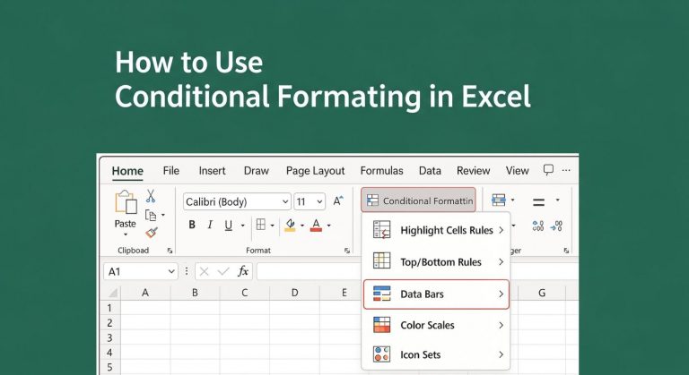 How to Use Conditional Formatting in Excel
