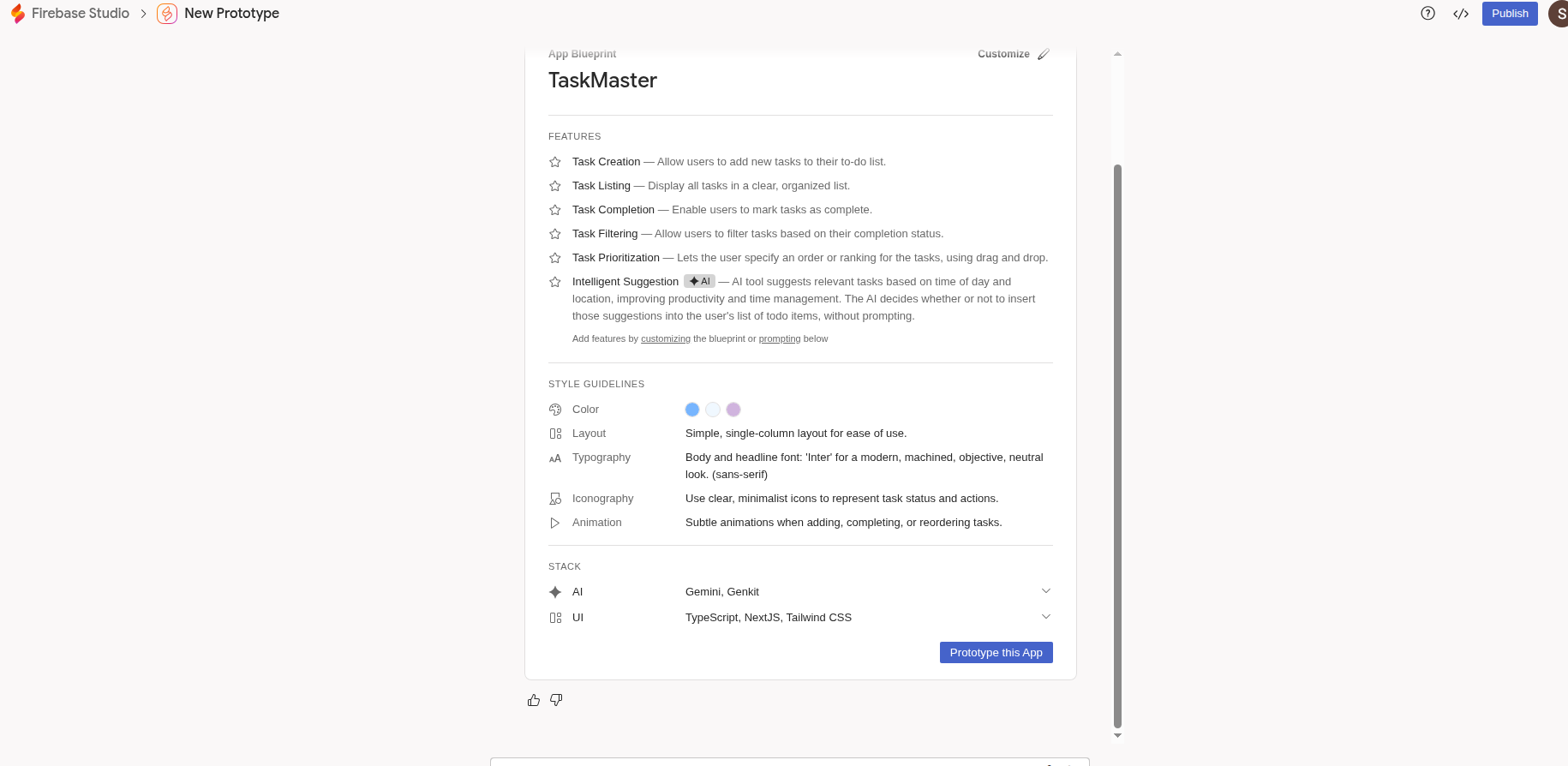 How to Build and Deploy Your App in Firebase Studio