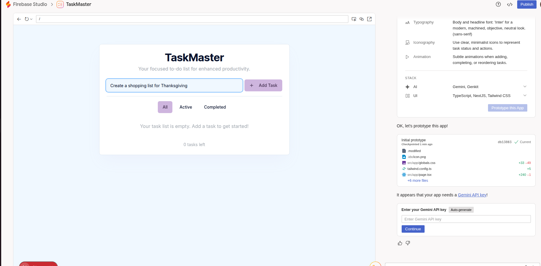 How to Build and Deploy Your App in Firebase Studio
