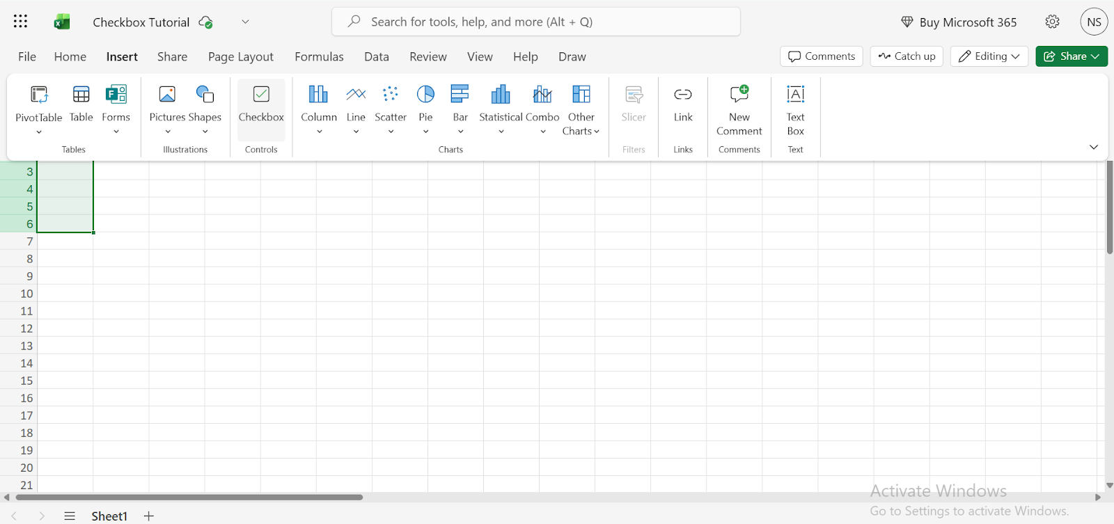How to Add, Insert & Remove Checkboxes in Excel