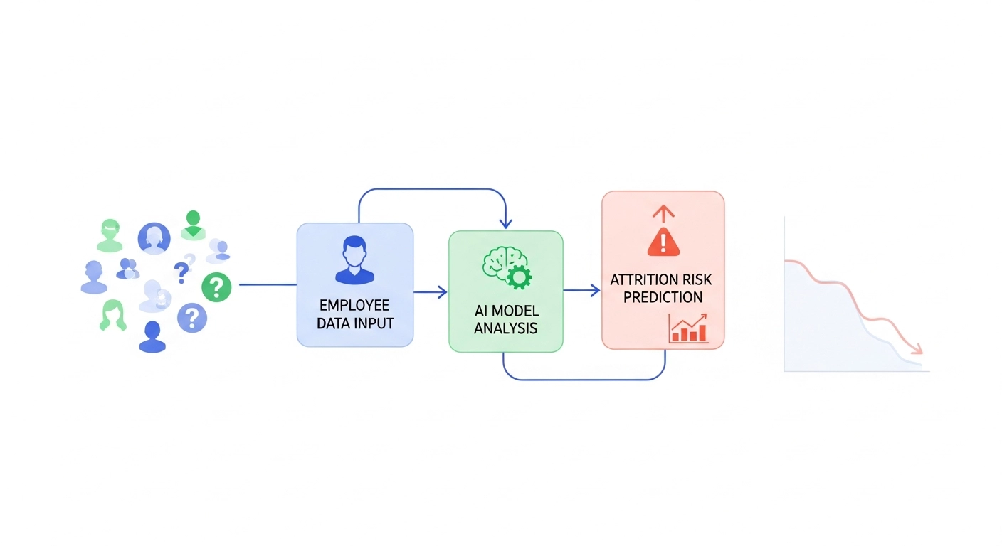 Analysis of AI Models for Predicting Employee Attrition Risk