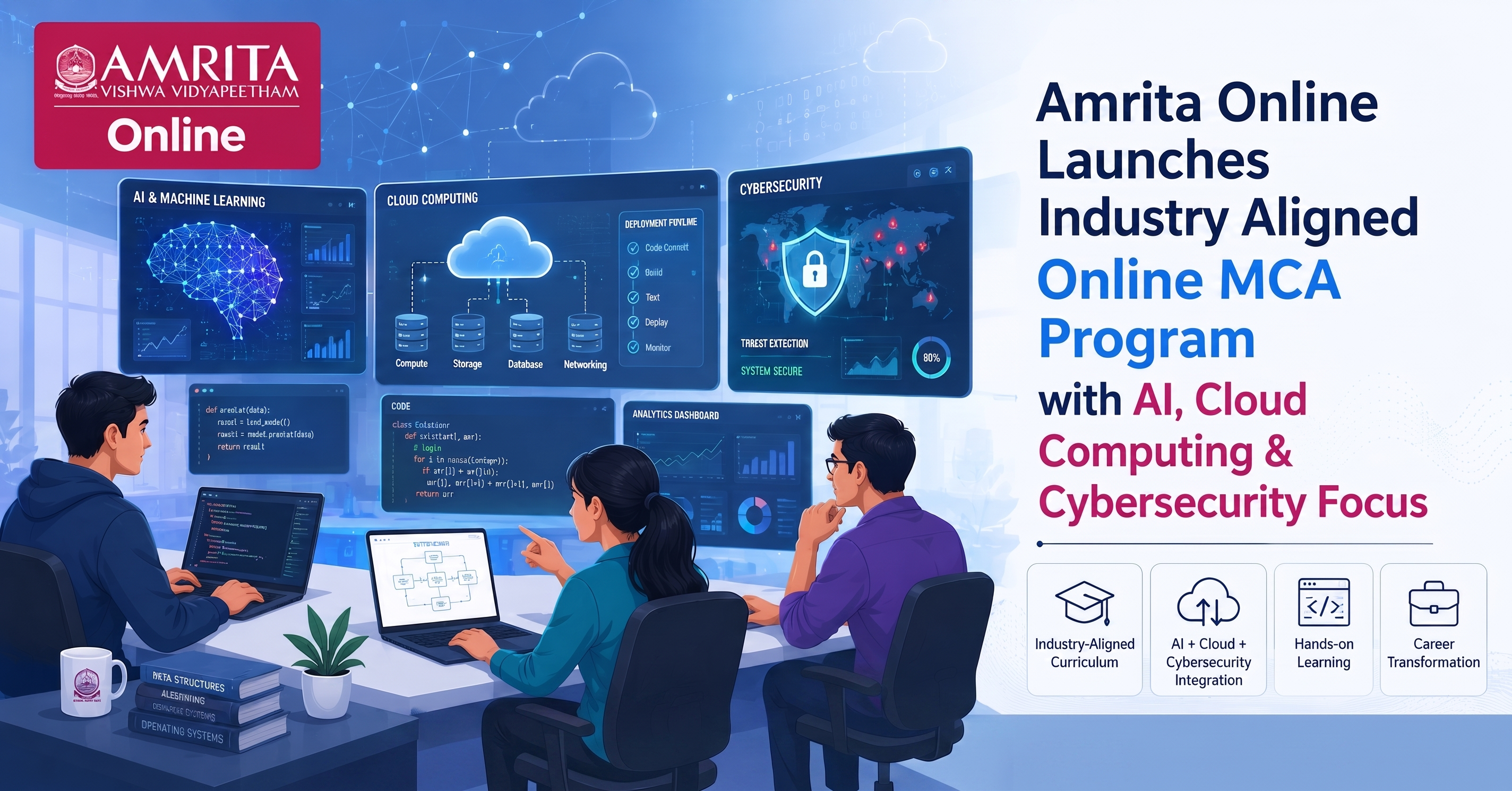Amrita Online Launches Industry Aligned Online MCA Program with AI ...